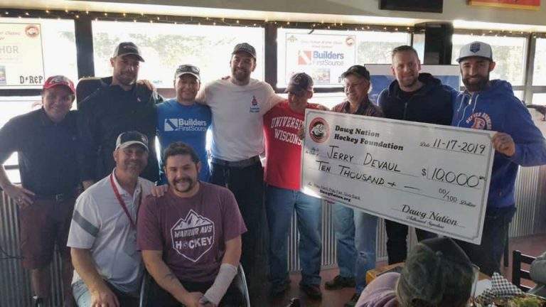 Giving Back to Jerry DeVaul | DAWG Nation Hockey Foundation